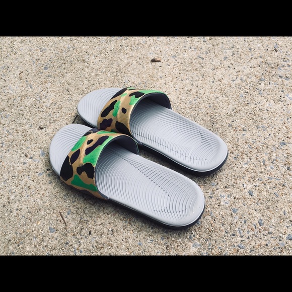 Nike | Shoes | Custom Nike Slides | Poshmark